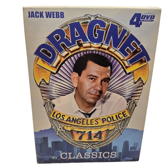 Media | Dragnet Classics Dvd Box Set 22 Episodes Classic Crime Tv Show ...